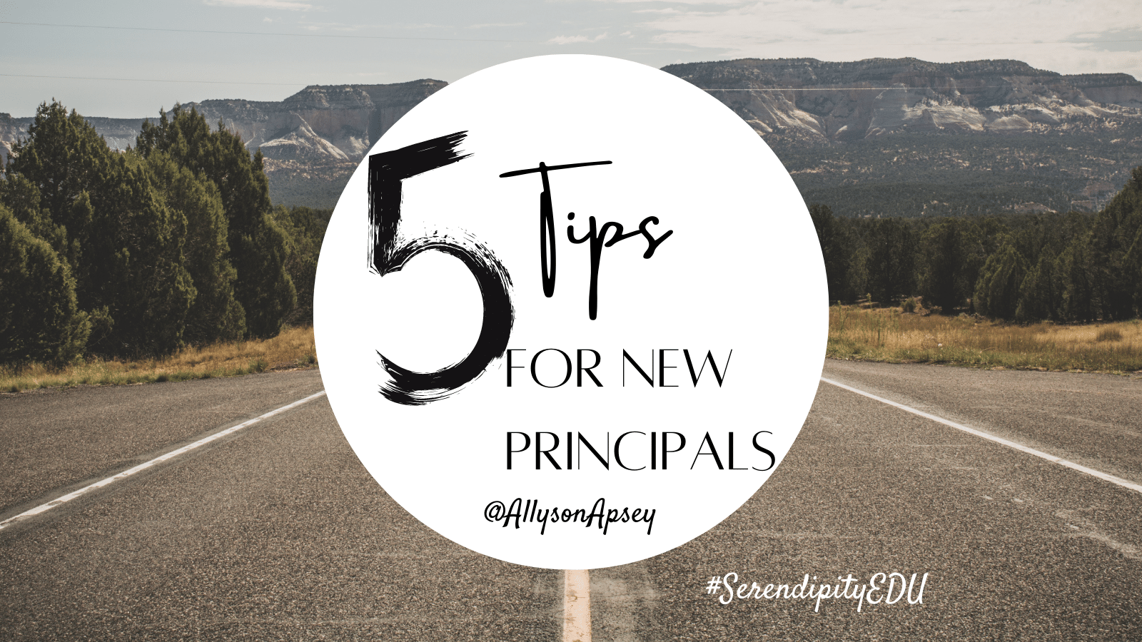 5 Tips for New Principals - Allyson Apsey